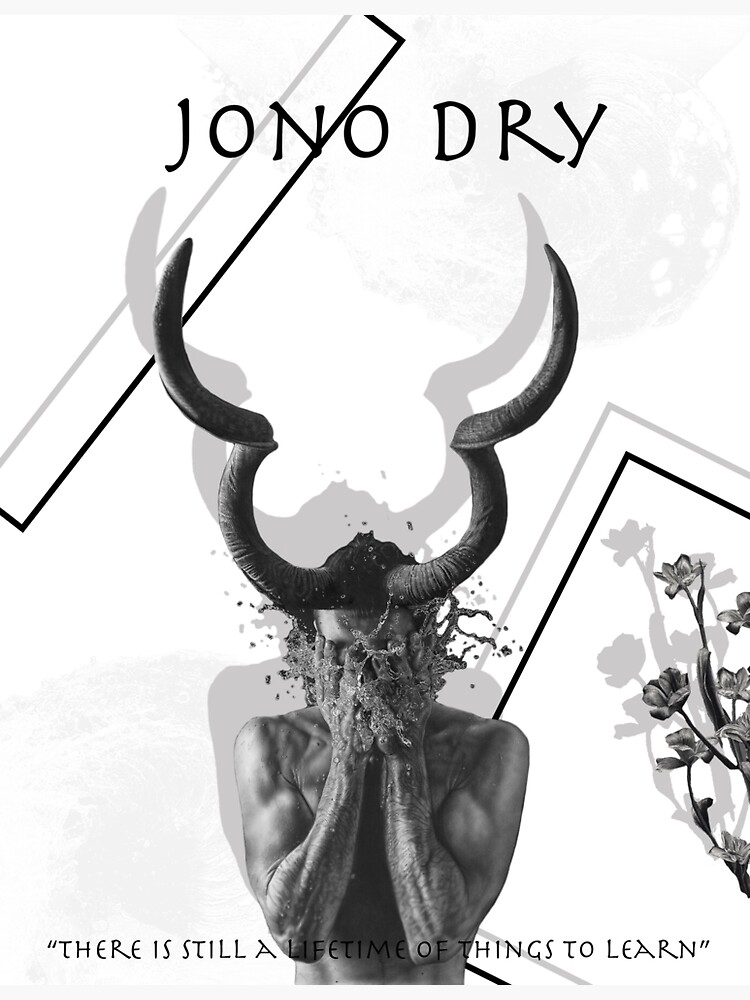 "Jono Dry" Sticker for Sale by rhainontownsend | Redbubble
