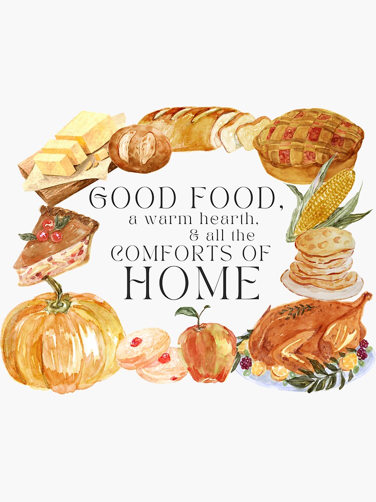 "Good food" Sticker for Sale by Tolkienian | Redbubble