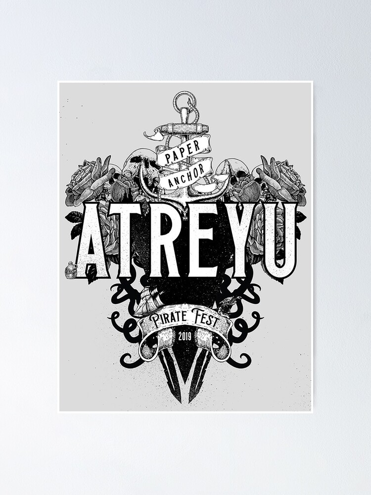"atreyu fan art" Poster for Sale by misdisurtanto | Redbubble