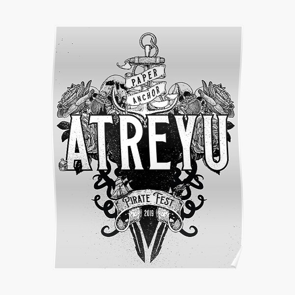 "atreyu fan art" Poster for Sale by misdisurtanto | Redbubble
