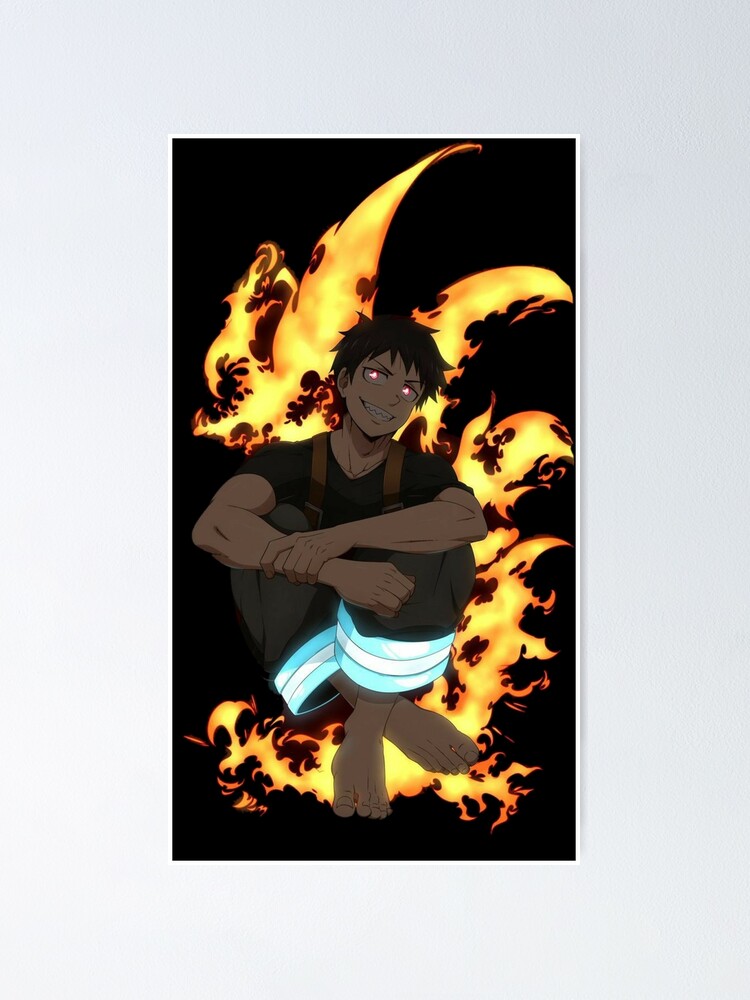 "Fire Force Anime" Poster for Sale by Anime-nez | Redbubble