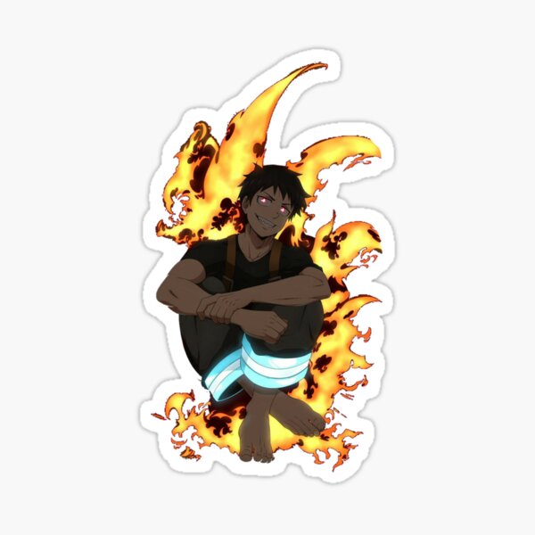 "Fire Force Anime" Sticker by Anime-nez | Redbubble
