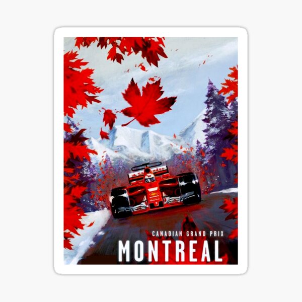 "CANADIAN GRAND PRIX Vintage Montreal Auto Racing Advertising Print ...