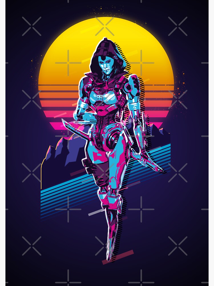 "Apex Legends - Ash" Sticker for Sale by MnA-Designs | Redbubble