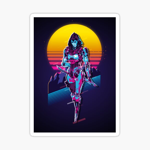 "Apex Legends - Ash" Sticker for Sale by MnA-Designs | Redbubble