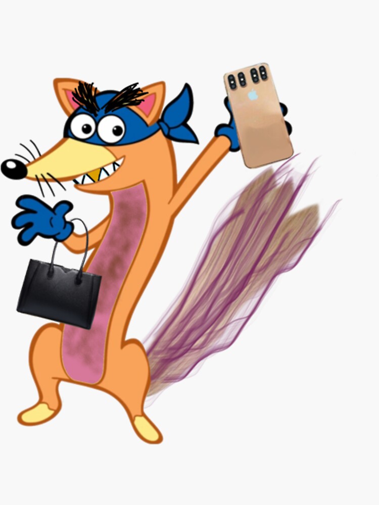 "Swiper the fox | Perfect Gift" Sticker by beulahaedit | Redbubble