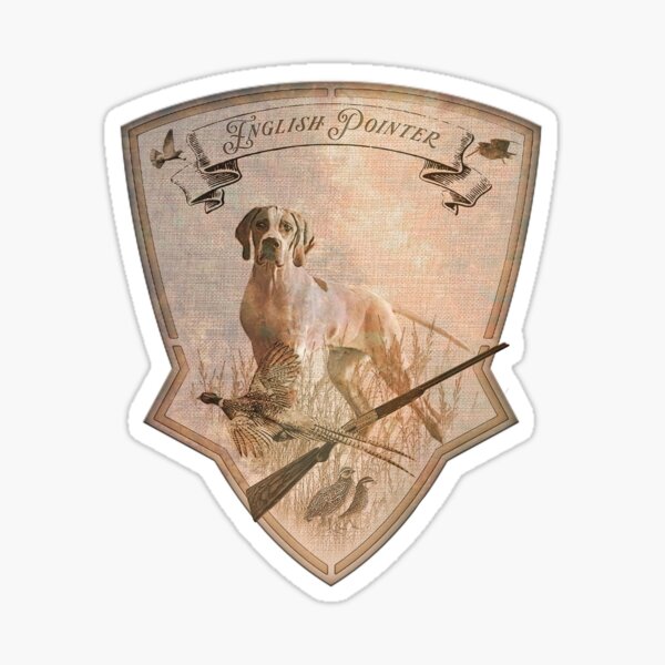 "English Pointer" Sticker for Sale by TammyHunterArt | Redbubble