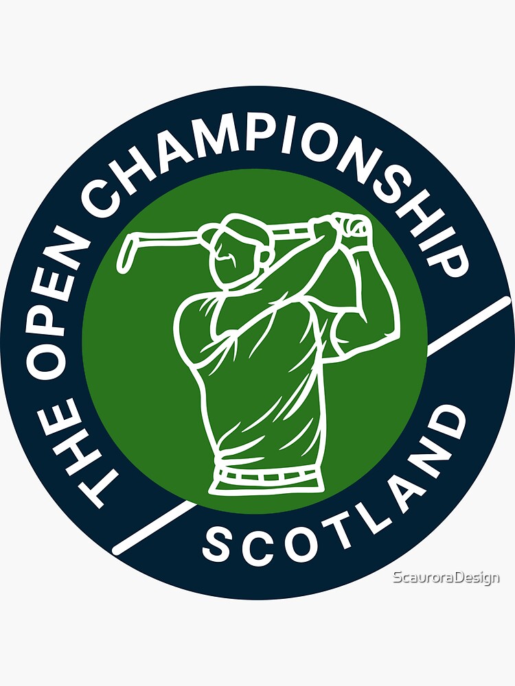 "The Open Championship, Golf, Golf Sport, Golf Tournament" Sticker by ...