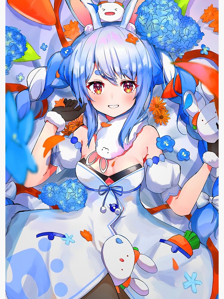 "Usada Pekora" Poster for Sale by NathanielHast | Redbubble