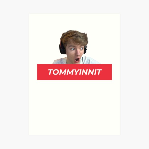"TommyInnit Merch TommyInnit Tee 01" Art Print for Sale by AshleyRoses ...