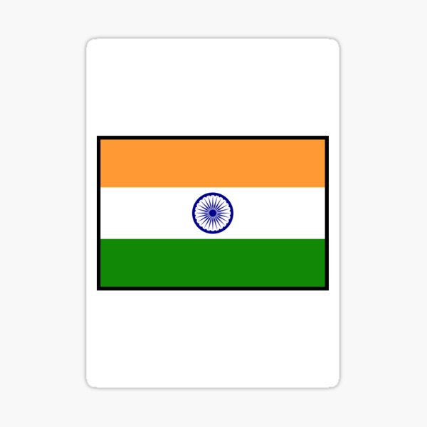 "flag of india" Sticker for Sale by Mascime | Redbubble