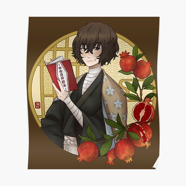 "Pomegranates - Osamu Dazai, Bungou Stray Dogs" Poster for Sale by ...