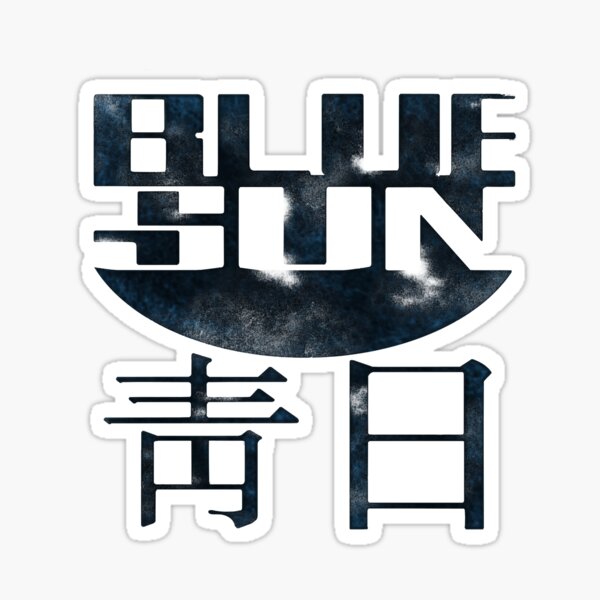 "Blue Sun Logo - Firefly" Sticker for Sale by OVERALLAERIAL | Redbubble