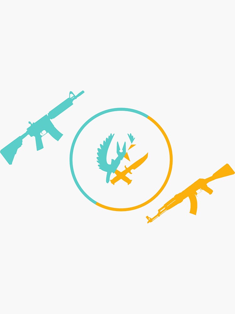 "CSGO" Sticker for Sale by Weeev | Redbubble