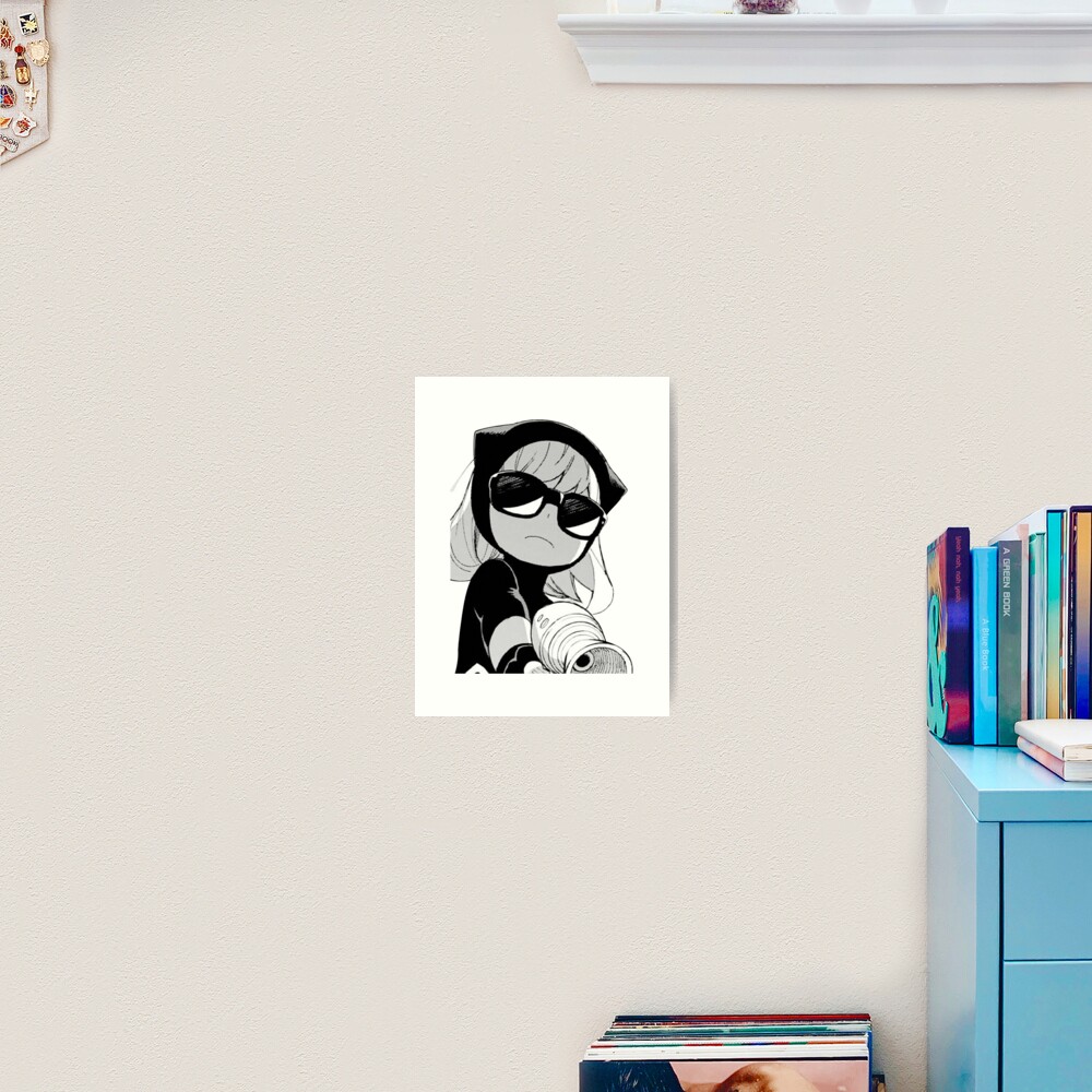 Lámina artística «Anya Forger Hold Gun Spy X Family Gangs Meme» de ...