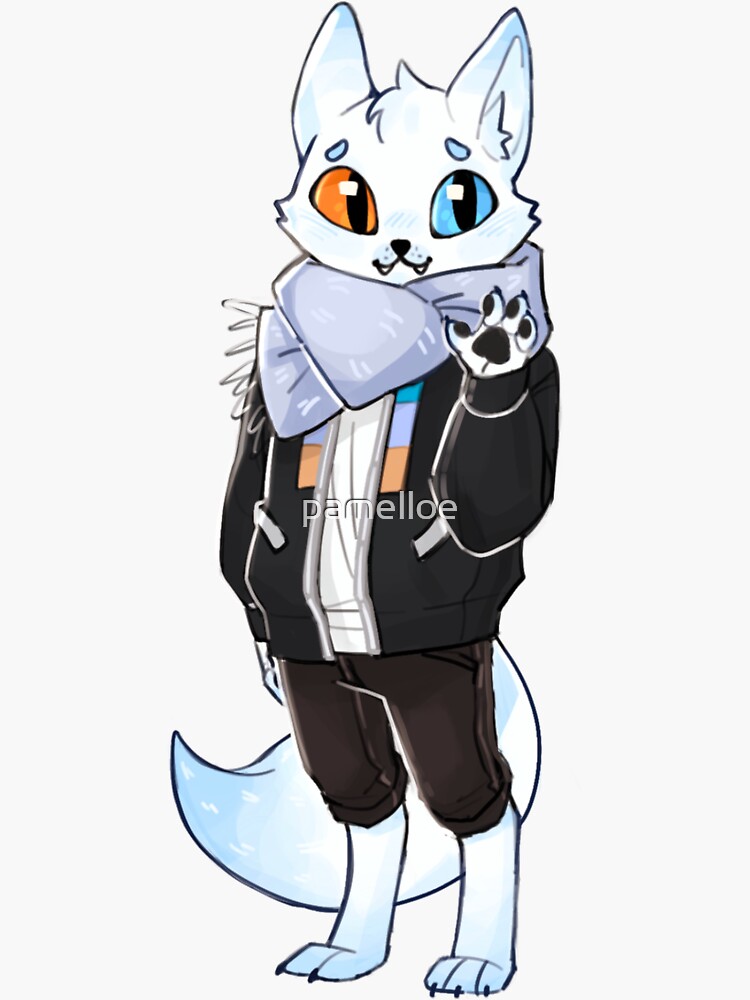 "Yogurt the fox (DSMP)" Sticker for Sale by pamelloe | Redbubble