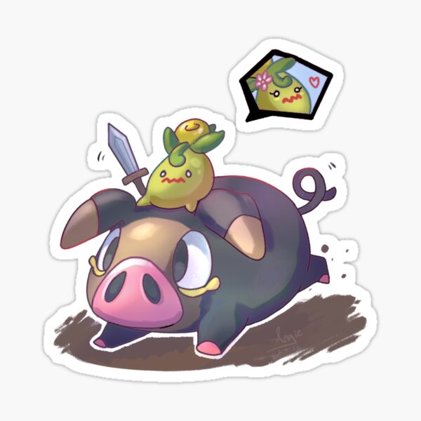 "Lechonk" Sticker by artwala74 | Redbubble