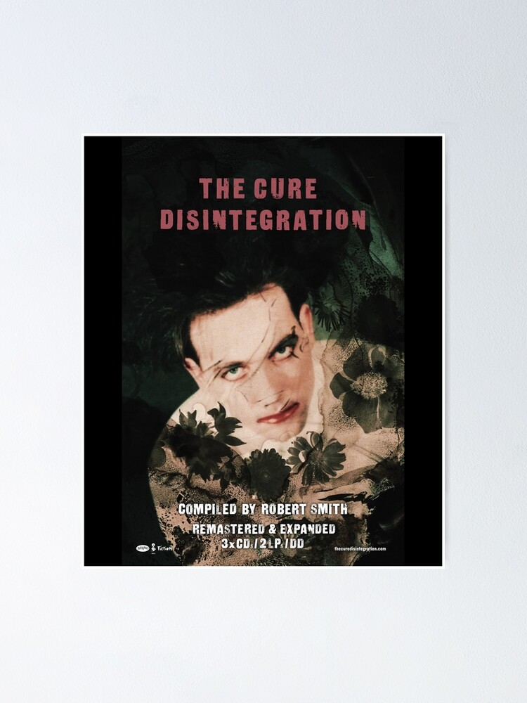 "The Cure Poster Pillow etc.- Robert Smith Disintegration" Poster for ...