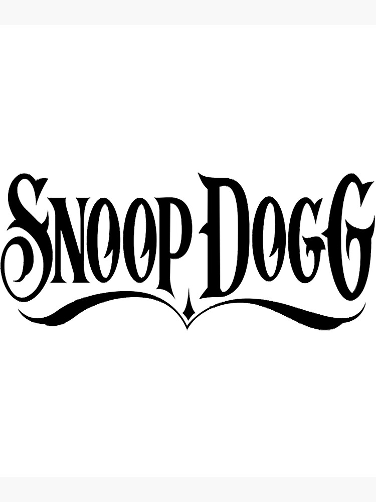 "Snoop Dogg logo" Art Print for Sale by AnosbergStore | Redbubble
