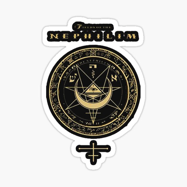 "Fields Of The Nephilim -" Sticker for Sale by Hodmat | Redbubble