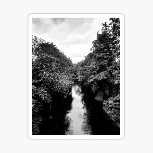 "Monochrome Scene #5 - Sticker" Sticker for Sale by PixaPexel | Redbubble