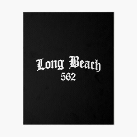 "Long Beach 562 Area Code OG Chicano Original Gangster Biker" Art Board ...