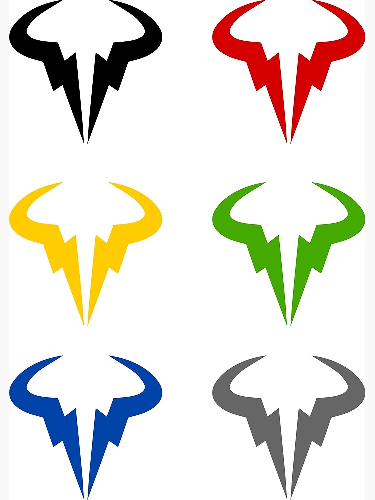 "Rafael Nadal sticker pack " Poster for Sale by Denwill | Redbubble