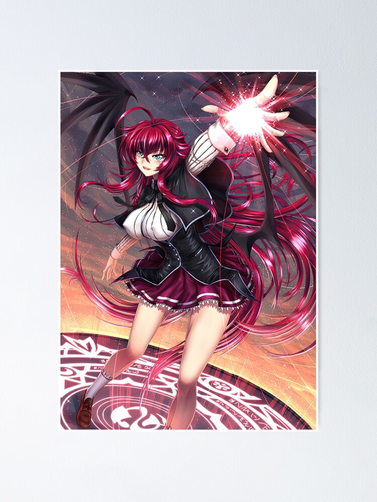 "Rias Gremor Anime" Poster for Sale by DanielNowicki | Redbubble