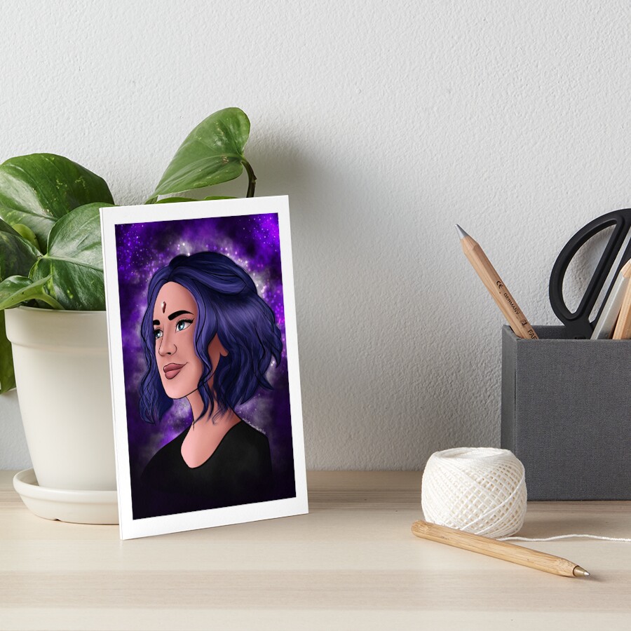 "Rachel Roth Portrait" Art Board Print for Sale by NotSoMundi | Redbubble