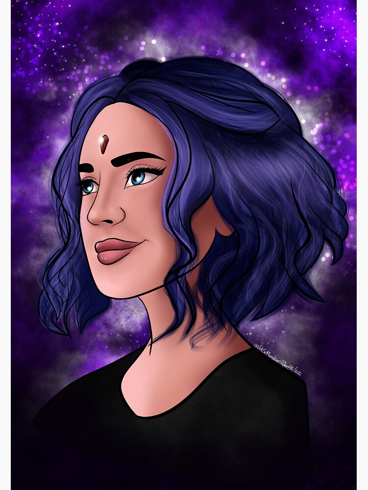 "Rachel Roth Portrait" Sticker for Sale by NotSoMundi | Redbubble