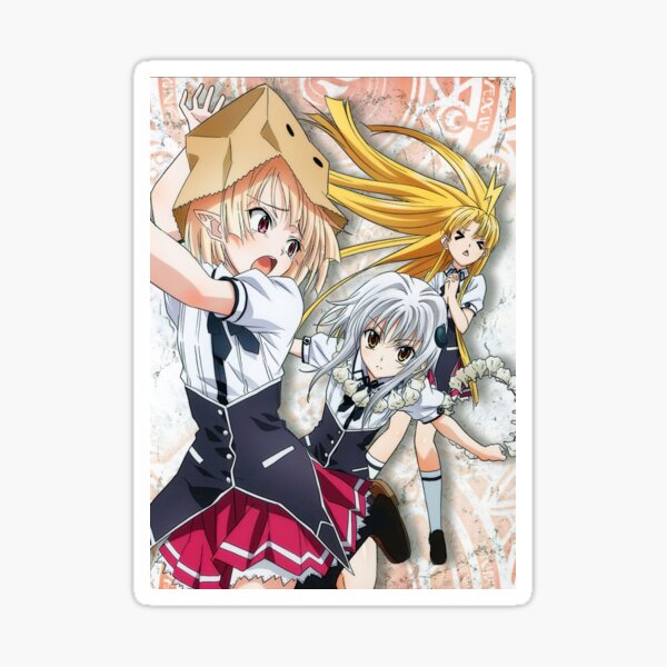"HIGH SCHOOL DxD" Sticker for Sale by PaulNevarez74 | Redbubble
