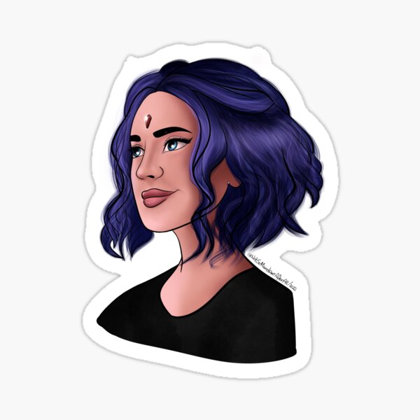 "Rachel Roth Portrait - NO BACKGROUND" Sticker for Sale by NotSoMundi ...