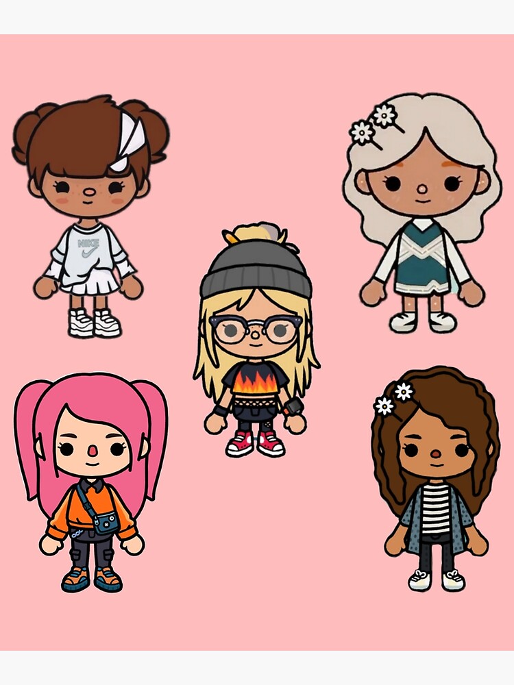 "Toca Boca For Kids Pack" Photographic Print for Sale by BaBaAli1 ...