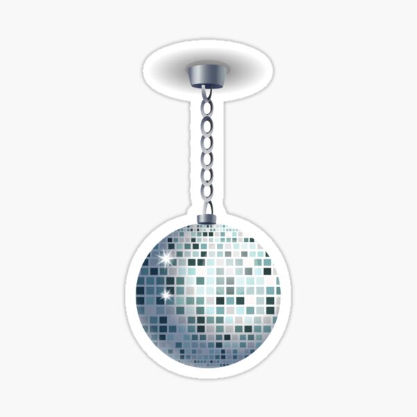 "DISCO BALL" Sticker for Sale by IMPACTEES | Redbubble