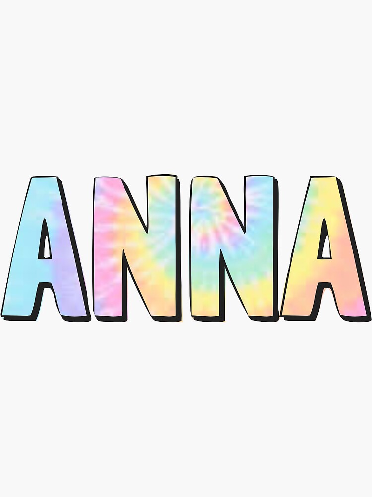 "Anna Design" Sticker by chelseagallery | Redbubble