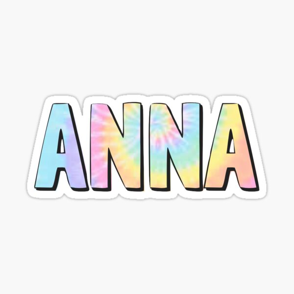 "Anna Design" Sticker by chelseagallery | Redbubble