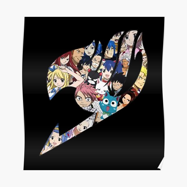 "Fairy Tail Anime" Poster for Sale by Anime-nez | Redbubble