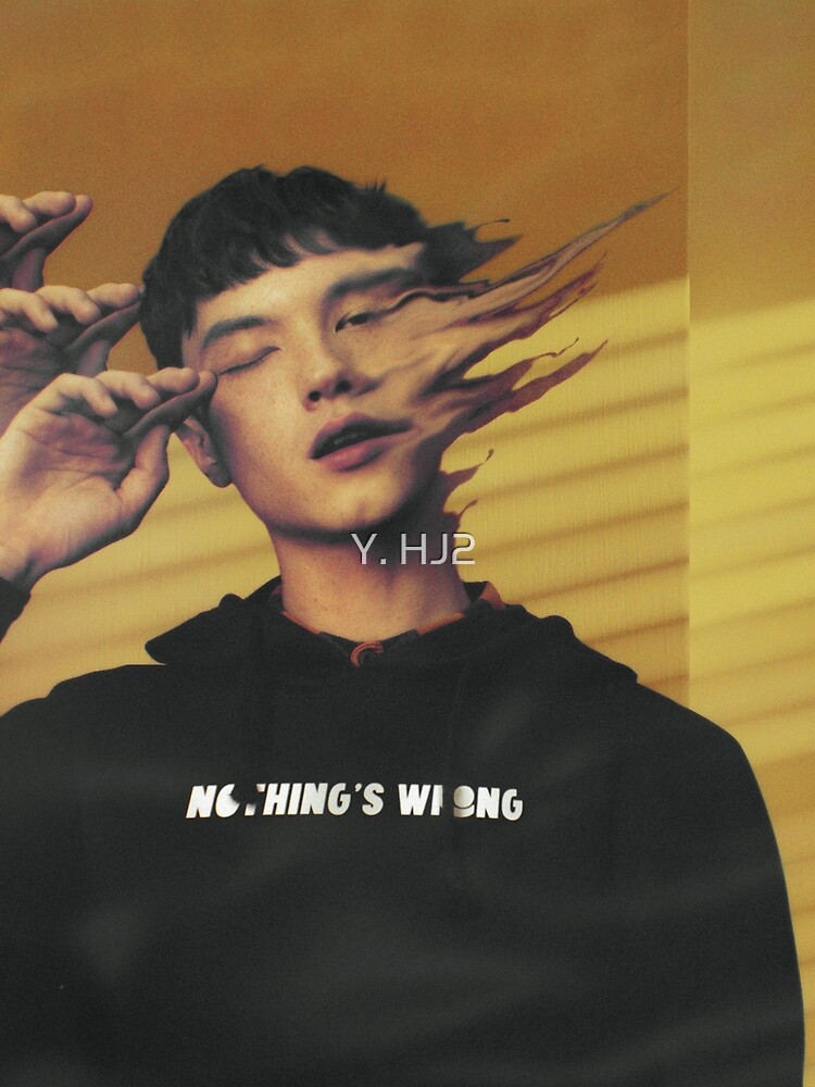 " Nothing's Wrong Korean Trippy Design Collage Vibe Surrealist" Poster ...