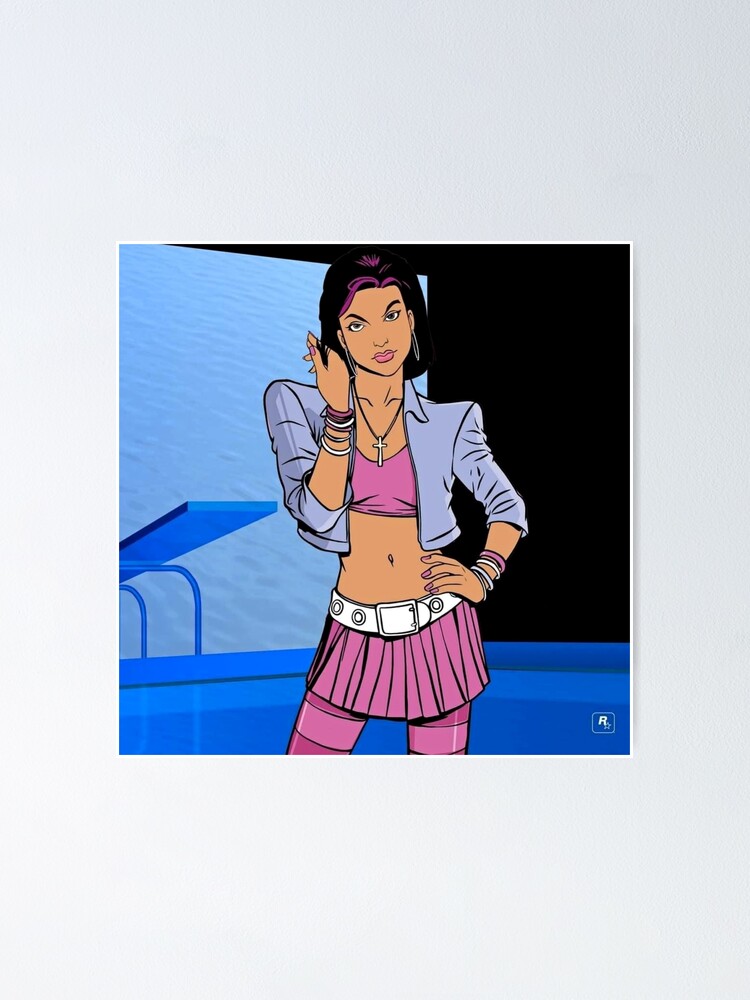"GTA VICE CITY Loading Screen" Poster for Sale by SmaxArt | Redbubble