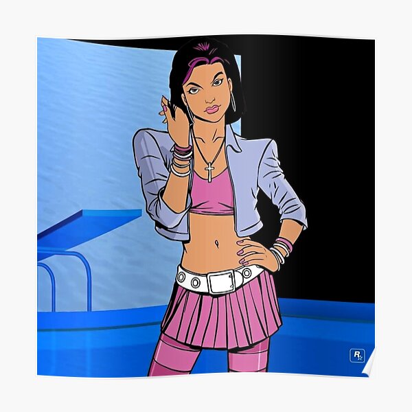 "GTA VICE CITY Loading Screen" Poster for Sale by SmaxArt | Redbubble