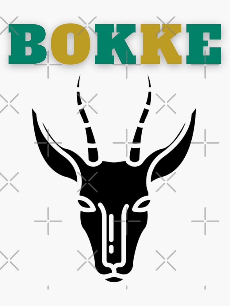"Bokke Beer Braai Rugby" Sticker for Sale by ProfusionPro | Redbubble