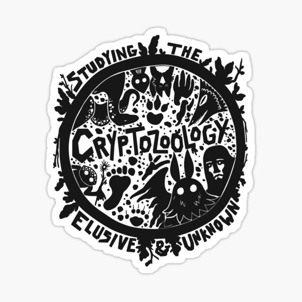 "Cool Love Cryptid Monster Sweater Creepy Day Music" Sticker for Sale ...