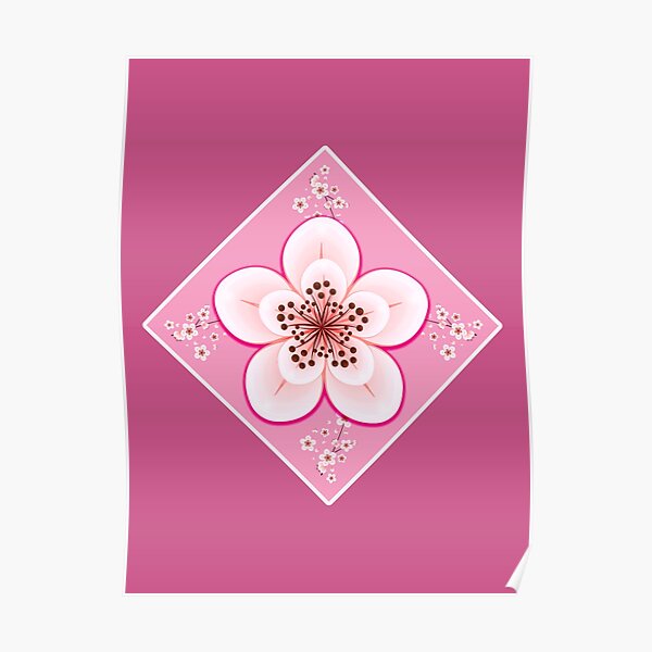 "Sakura (Pi)" Poster for Sale by Vaccine1900 | Redbubble