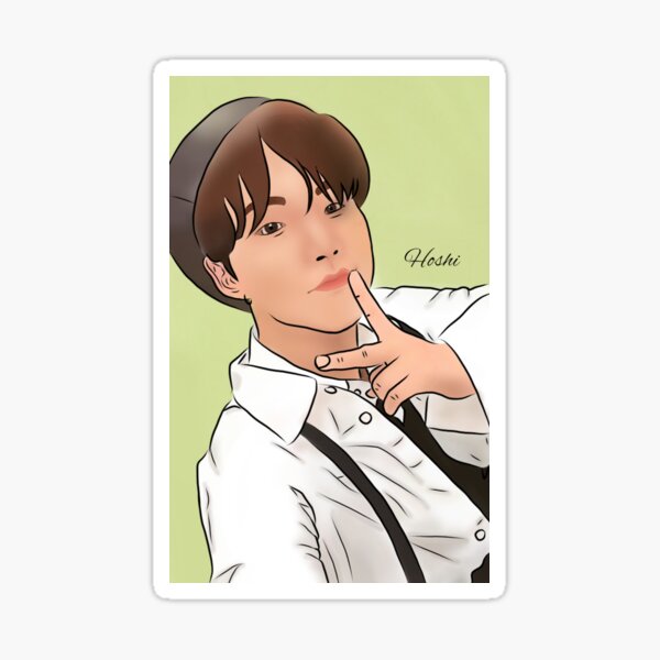 "Hoshi V" Sticker for Sale by Lilghostn | Redbubble