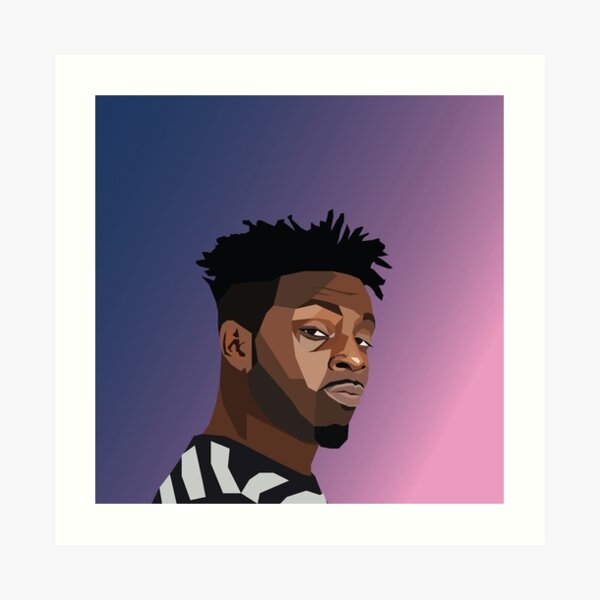 "Isaiah Rashad" Art Print for Sale by melissa-lauren | Redbubble