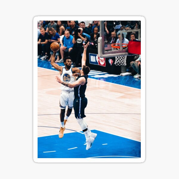 "Andrew Wiggins Posterized Dunk Luka Doncic" Sticker for Sale by ...