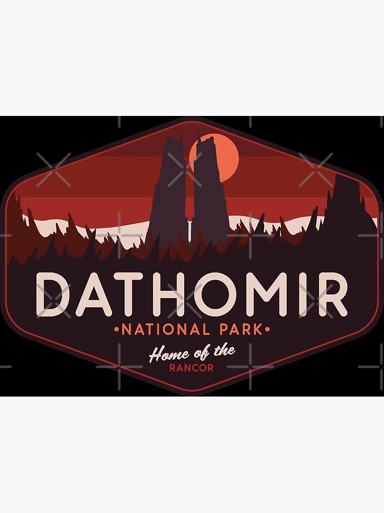 "Dathomir National Park: Home of the Rancor" Art Print for Sale by ...