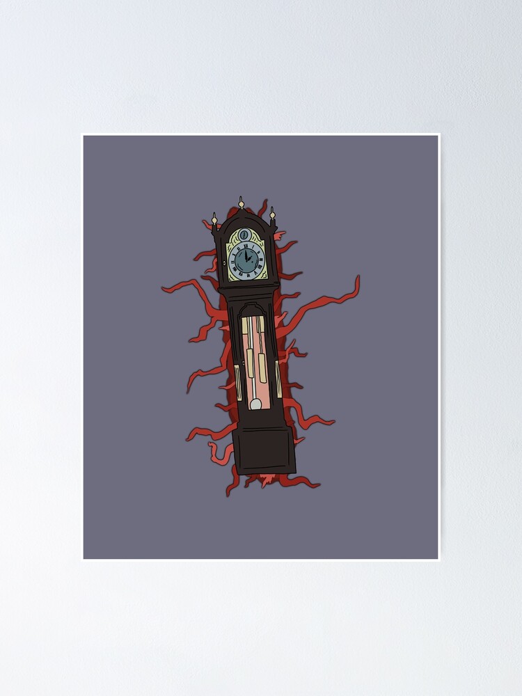 "Stranger Things Clock" Poster for Sale by thebcarts | Redbubble