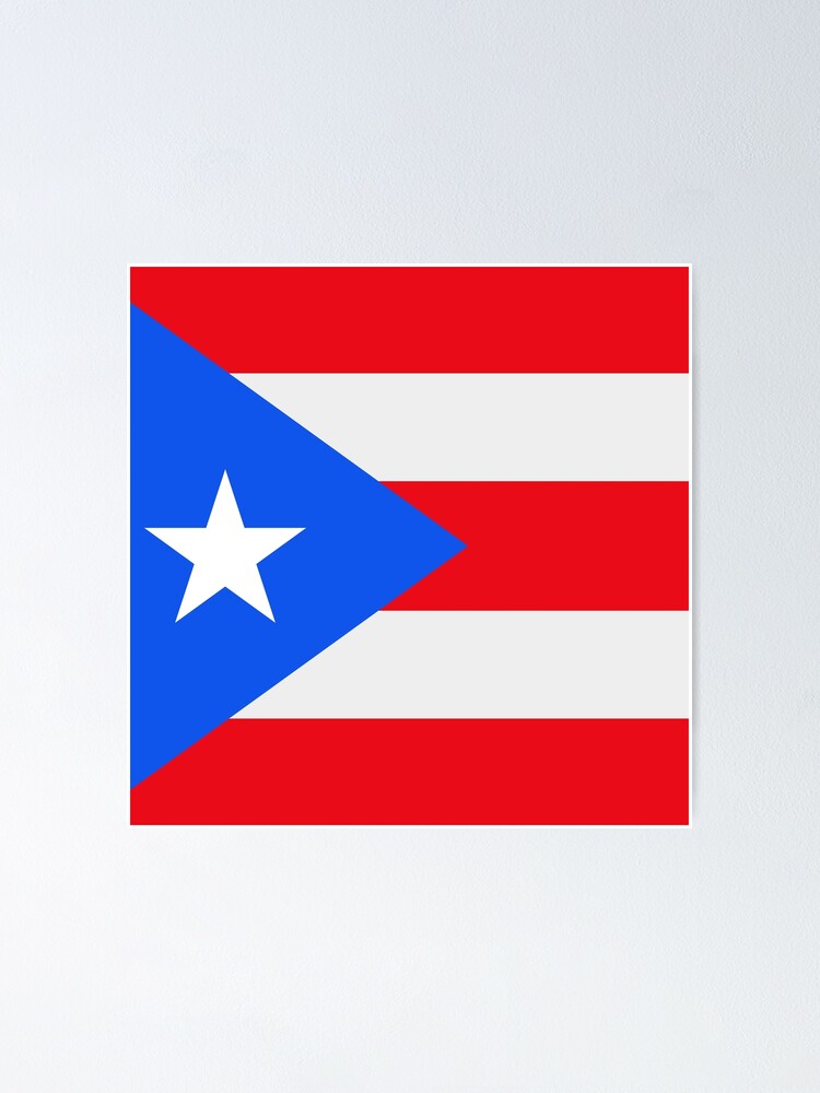 "Puerto Rico Flag" Poster for Sale by MKMemo1111 | Redbubble
