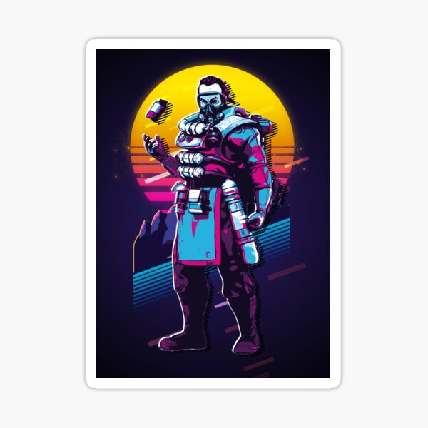 "Apex Legends - Caustic" Sticker for Sale by MnA-Designs | Redbubble